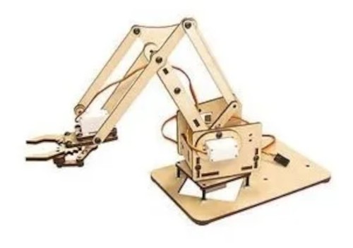 Kit Brazo Robótico Arduino UNO Con Servomotores MG90S | IPower Electronics